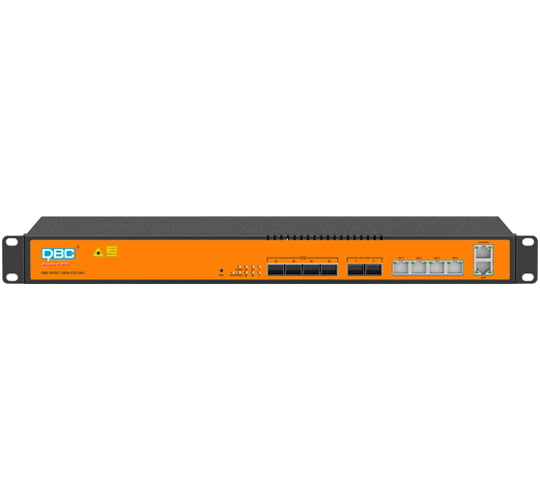 DBC OLT GEPON 4 PORT EPOLT 3304-4TE-2AC L3 DOUBLE POWER SUPPLY